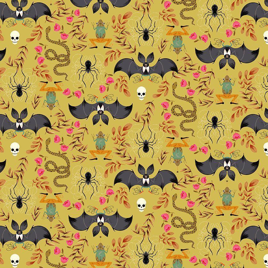 Dear Stella Boo! Batty Hemp STELLA-DFG2456 – Friends and Co. Quilt Shop