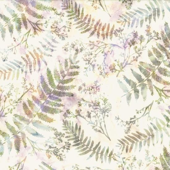Hoffman Fabrics Bali Batik Fern & Twigs Natural S2313-20 – Friends and ...