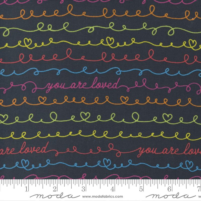 Moda Fabric Creativity Glows Words Blackboard 47531 21 – Friends and Co ...