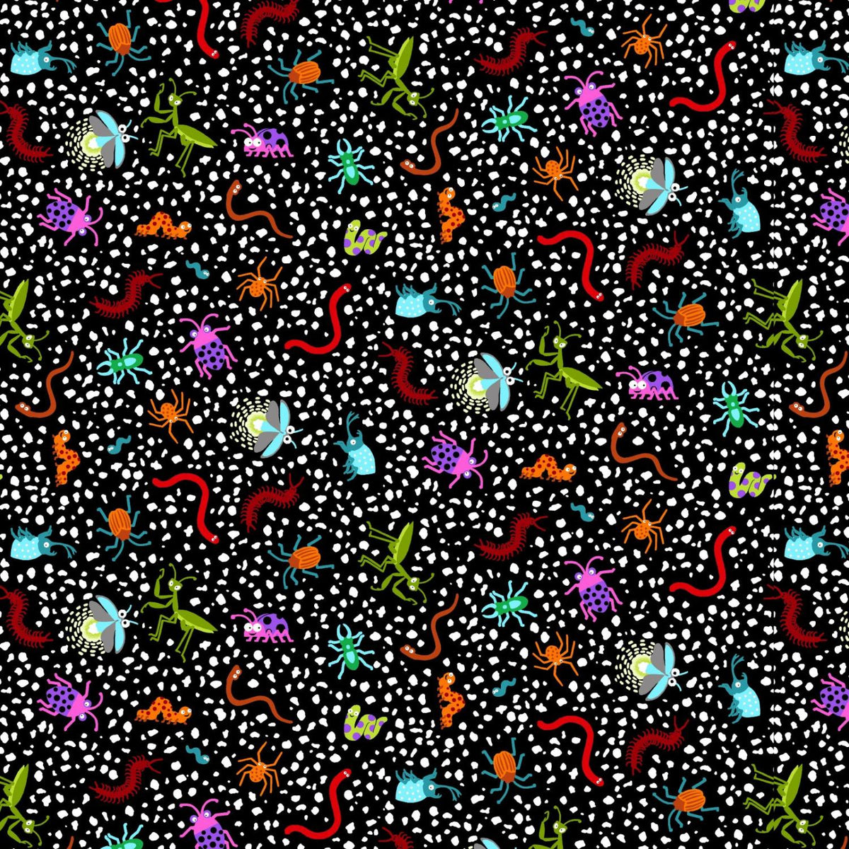 Studio E I'm Buggin Out Tossed Bugs 2761G 99 BLACK – Friends and Co ...